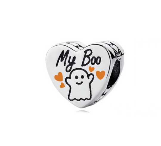 My Boo Charm Sterling Silver fits Charm Bracelet | Loulu Charms
